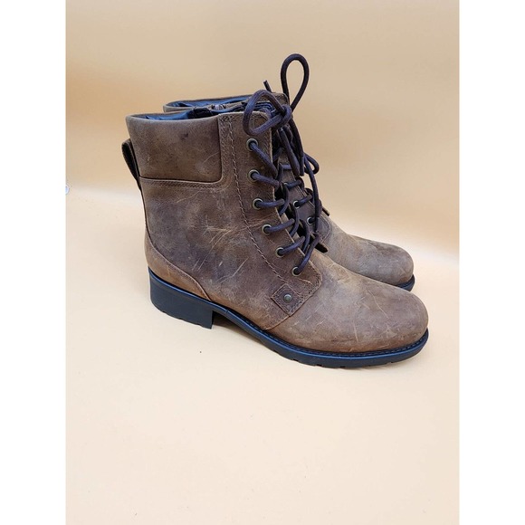 Clarks | Shoes | Clarks Orinoco Spice Ankle Boot Size 5 M Brown Nubuck ...
